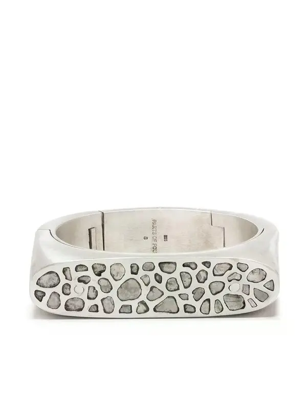 PARTS OF FOUR Diamond-accented Bracelet - Silver