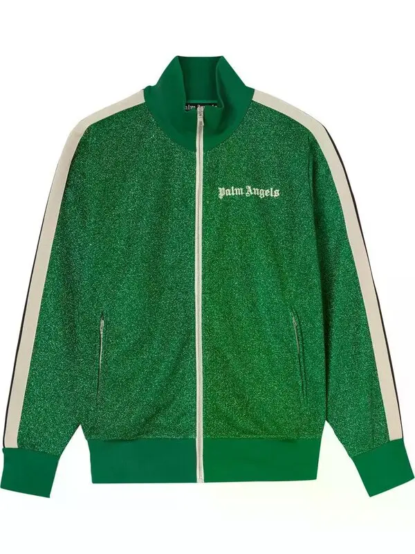 Palm Angels Glitter Lurex Track Jacket