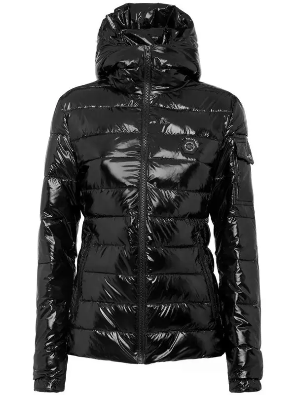 Philipp Plein Logo-plaque Puffer Jacket