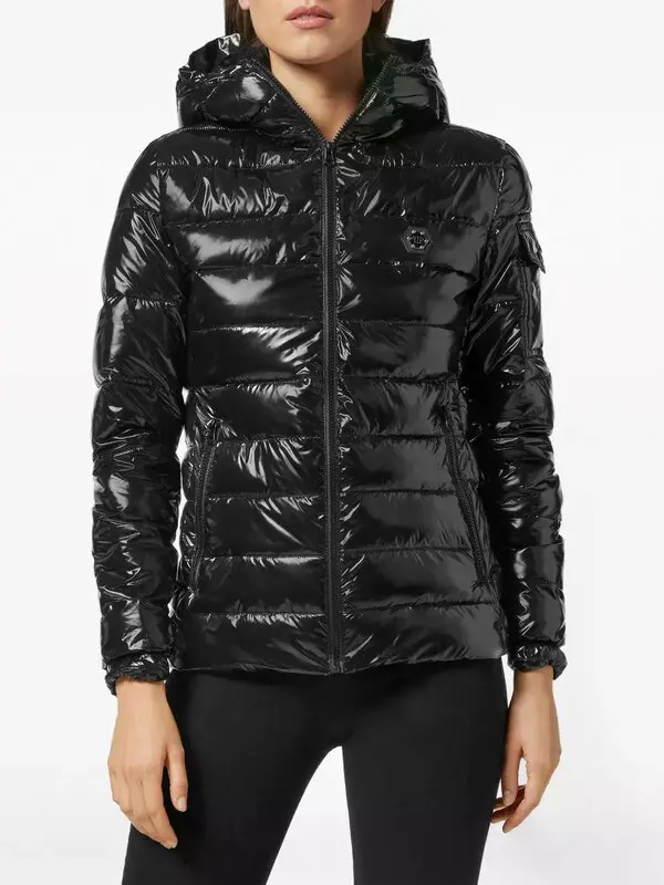 Philipp Plein Logo-plaque Puffer Jacket