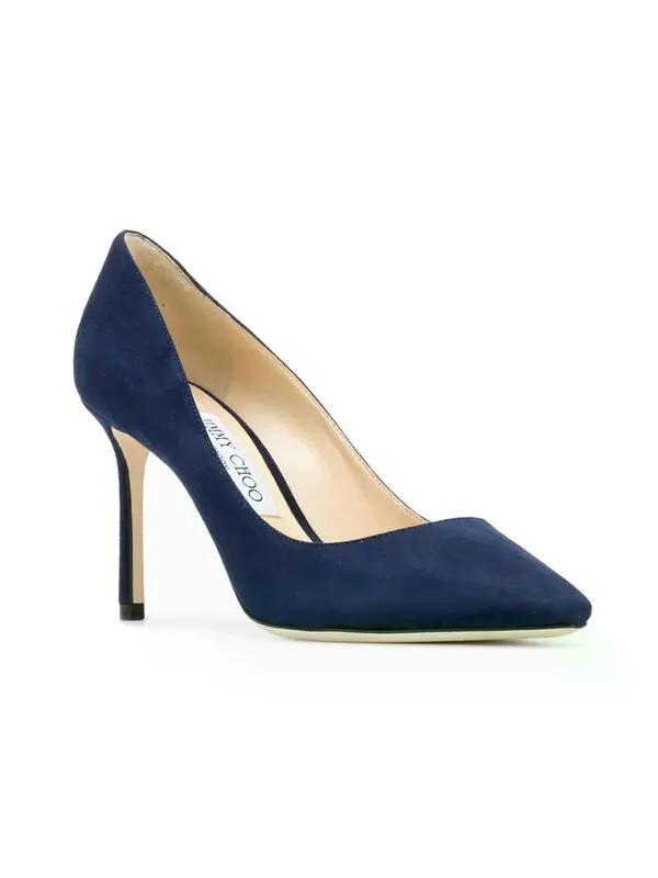 JIMMY CHOO Romy Suede Pumps - Blue