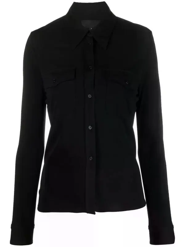 NILI LOTAN Chest-pocket Button-up Shirt