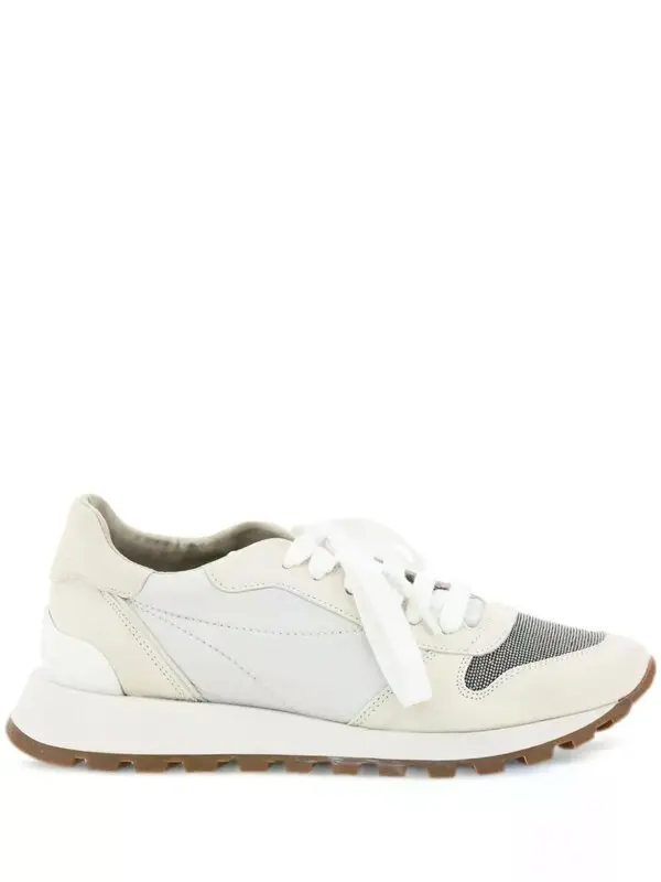 Brunello Cucinelli Panelled Design Sneakers
