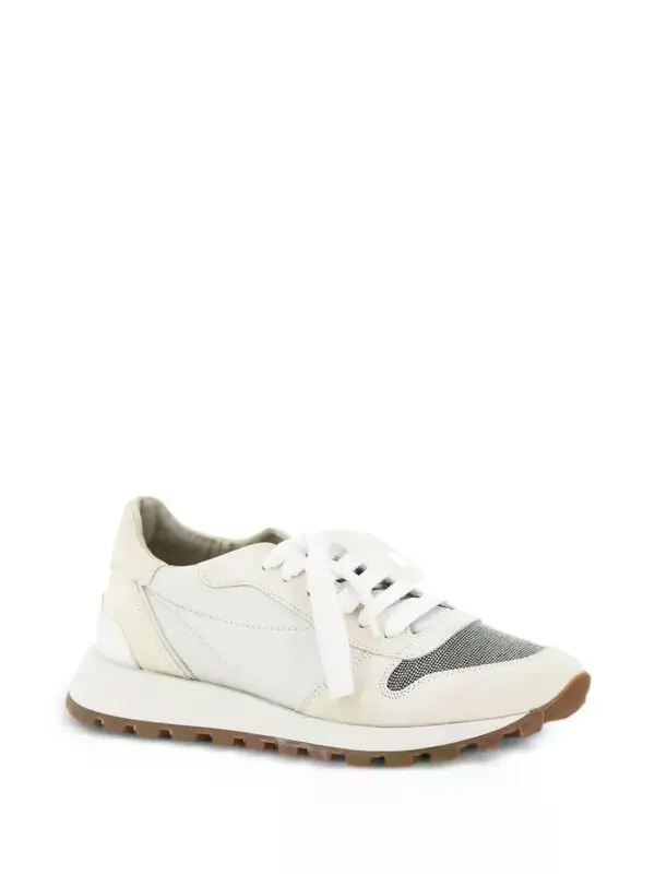 Brunello Cucinelli Panelled Design Sneakers