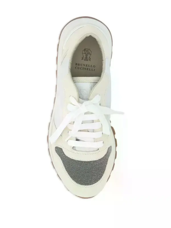 Brunello Cucinelli Panelled Design Sneakers