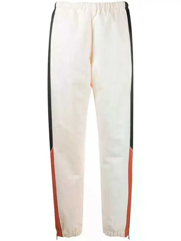 MARINE SERRE Contrast Panel Cuffed Trousers
