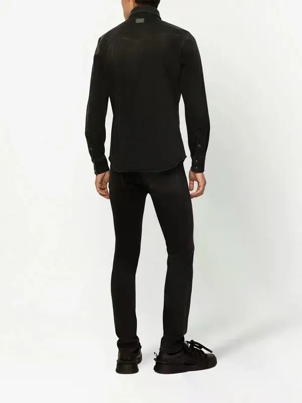Dolce & Gabbana Skinny Fit Jeans - Black
