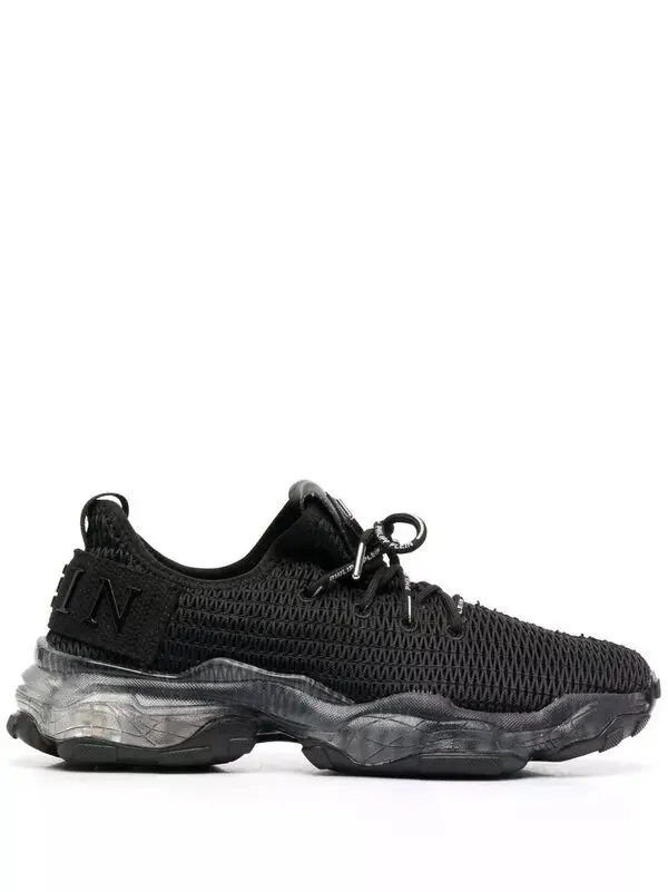 Philipp Plein Runner Hyper $hock Sneakers - Black