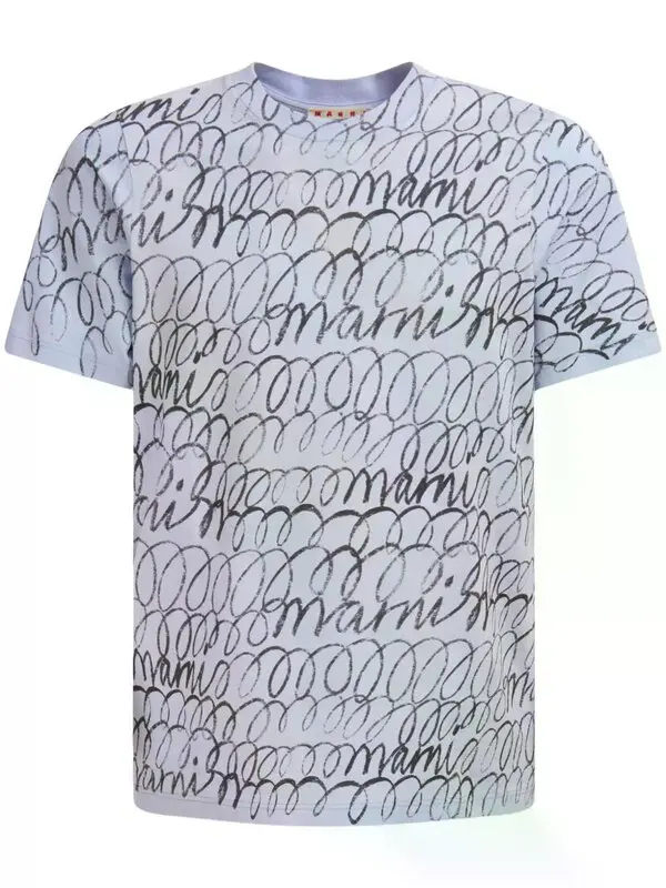 Marni Graphic-print Cotton T-shirt