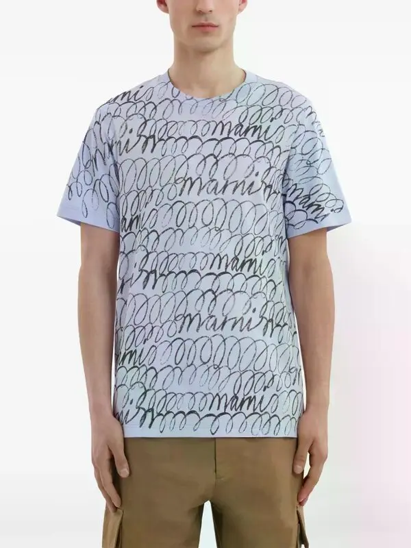 Marni Graphic-print Cotton T-shirt