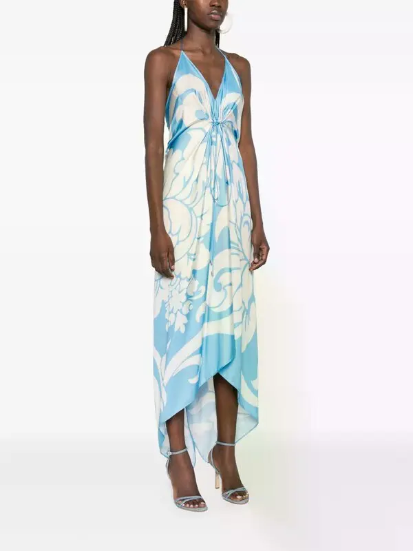 Etro Graphic-print Dress - Blue