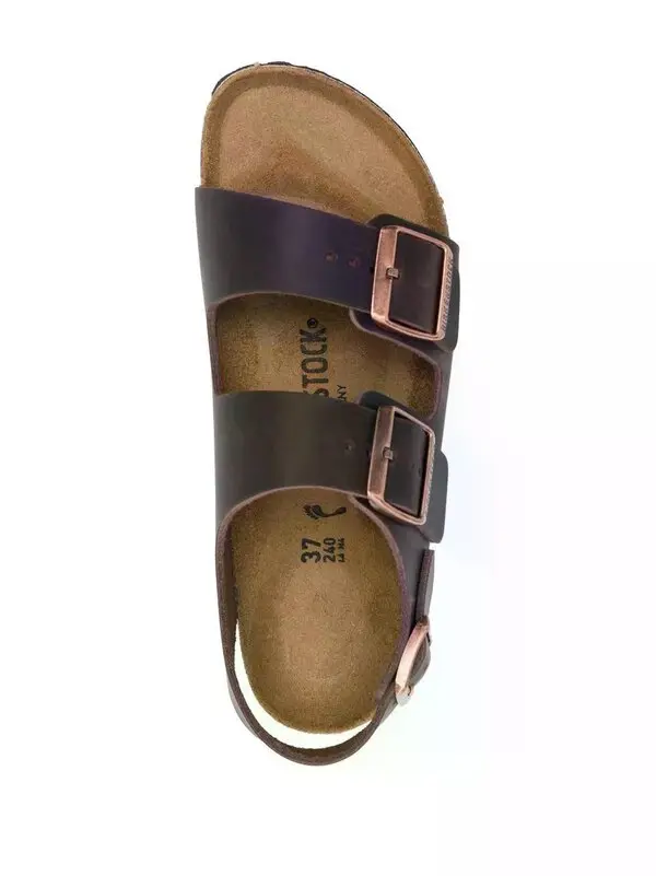 BIRKENSTOCK Milano Buckled 35mm Sandals - Brown