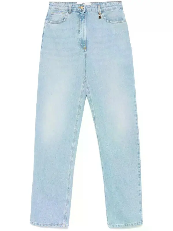 Elisabetta Franchi Padlock-detail Jeans