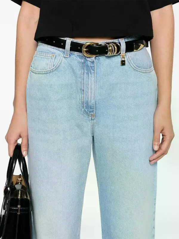 Elisabetta Franchi Padlock-detail Jeans