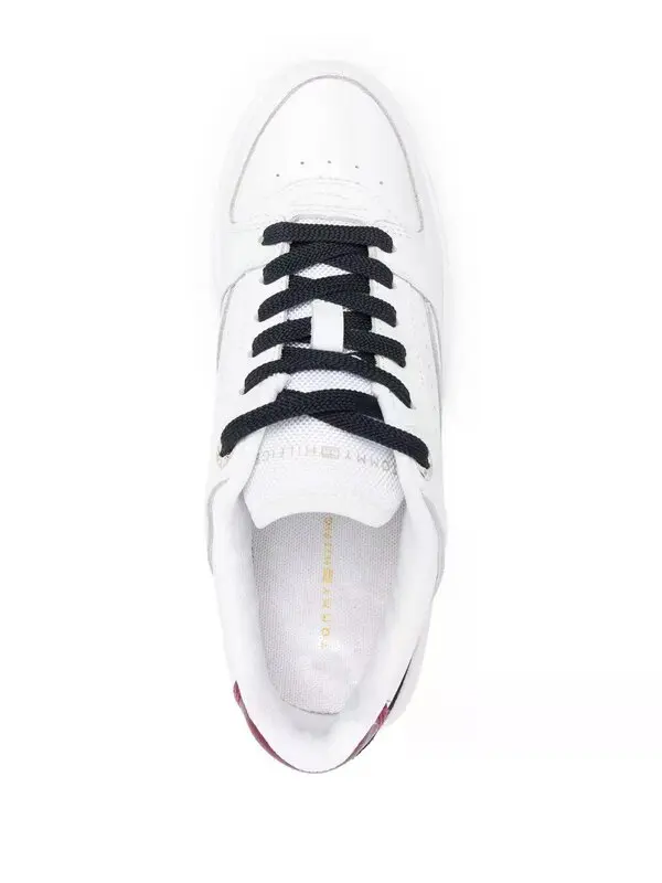 Tommy Hilfiger Monogram Low-top Leather Sneakers