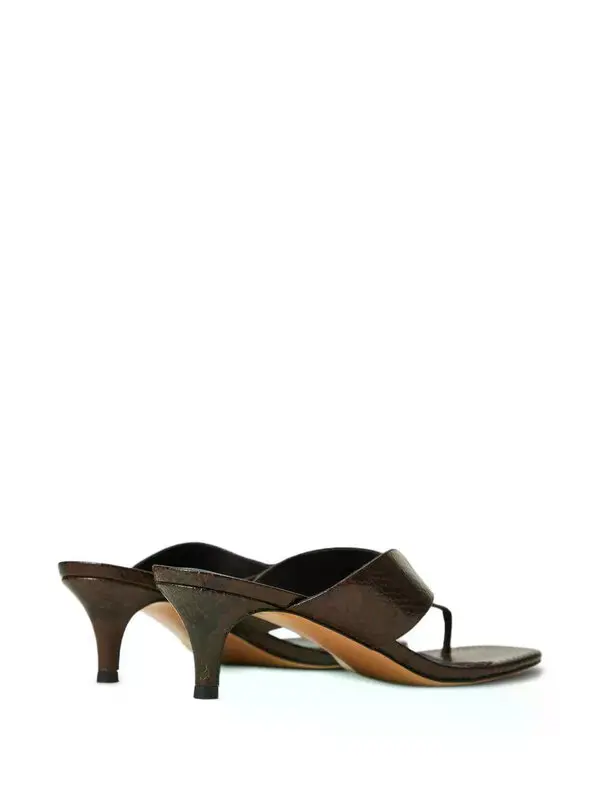 TWINSET Thong-style Kitten Heel Sandals