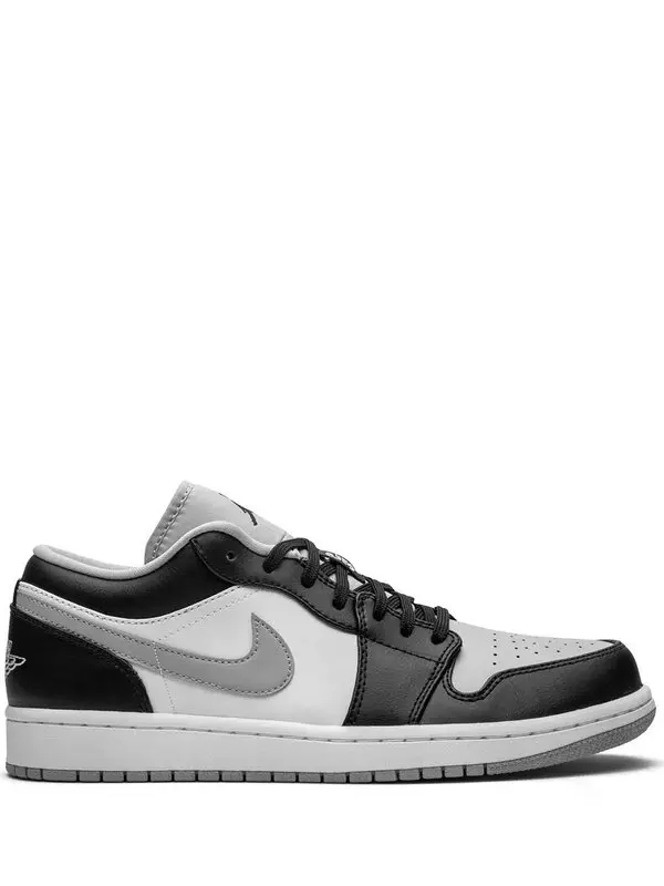 JORDAN 1 Low Light Smoke Grey Sneakers - Black