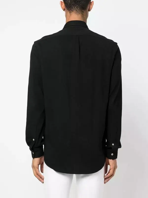 Polo Ralph Lauren Polo Pony Button-collar Shirt - Black