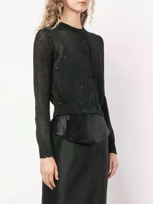 Brunello Cucinelli Sequin-embellished Cardigan