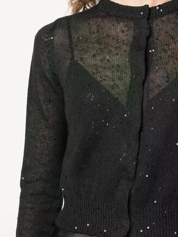 Brunello Cucinelli Sequin-embellished Cardigan