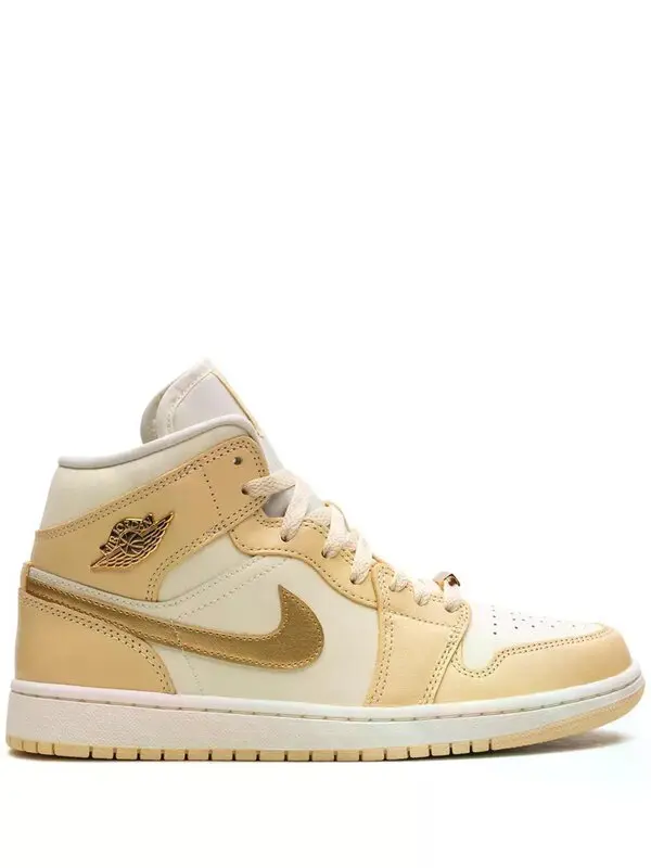 JORDAN 1 Mid Sneakers - Yellow