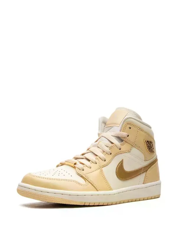 JORDAN 1 Mid Sneakers - Yellow