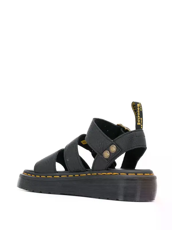 Dr. Martens Leather Buckled Sandals