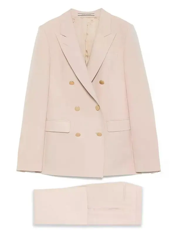 Tagliatore Double-breasted Suit - Neutrals