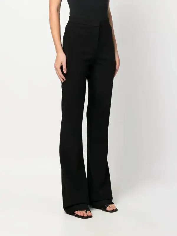 Pinko High-waisted Flared Trousers