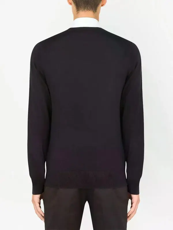 Dolce & Gabbana Round-neck Cashmere Sweater - Blue