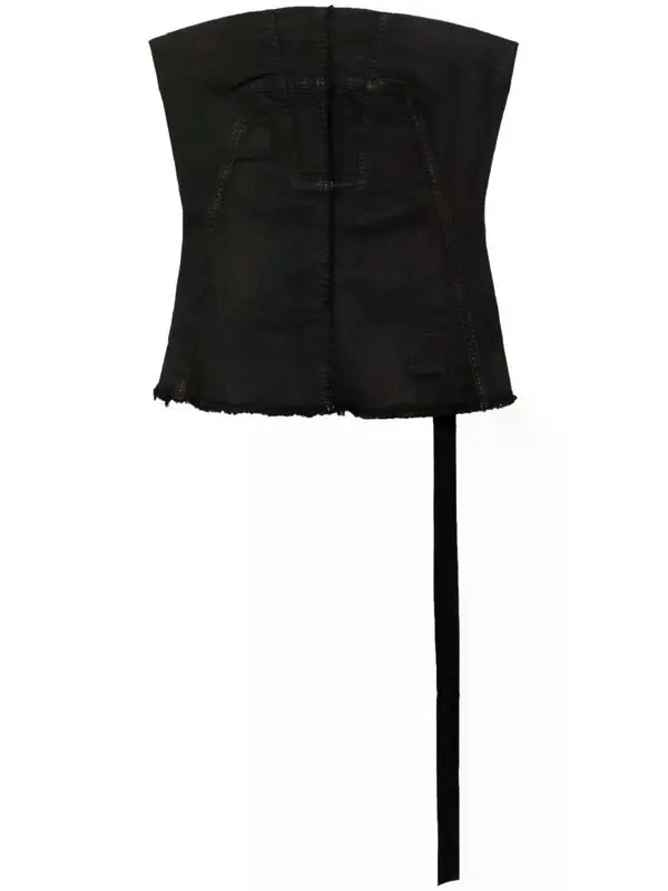 Rick Owens Bustier Top - Black