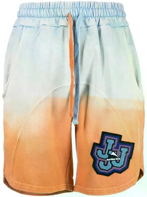 MAUNA KEA Drawstring Ombré Effect Shorts