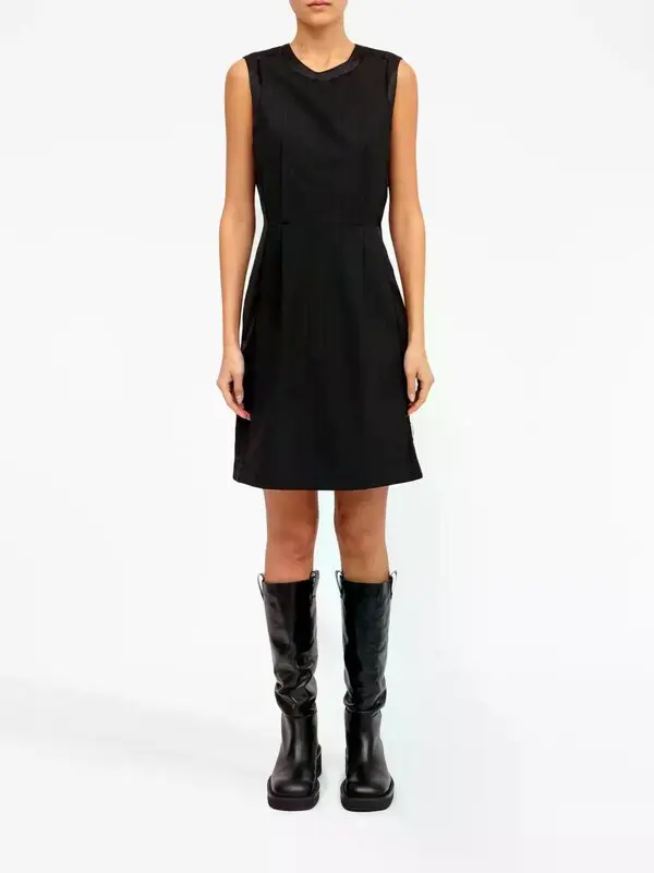 MAISON MARGIELA Pinstriped Sleeveless Minidress