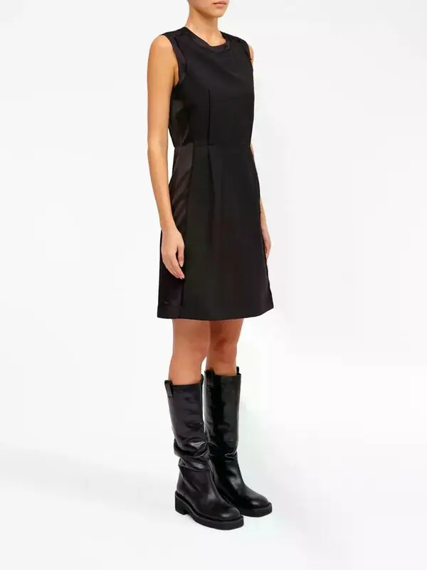 MAISON MARGIELA Pinstriped Sleeveless Minidress
