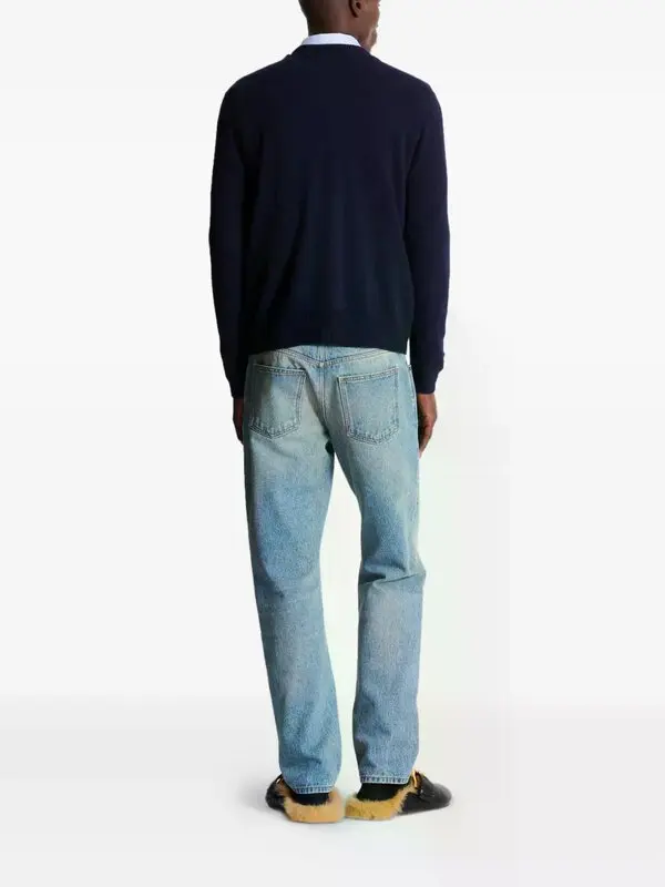 Balmain Knitted Jumper - Blue