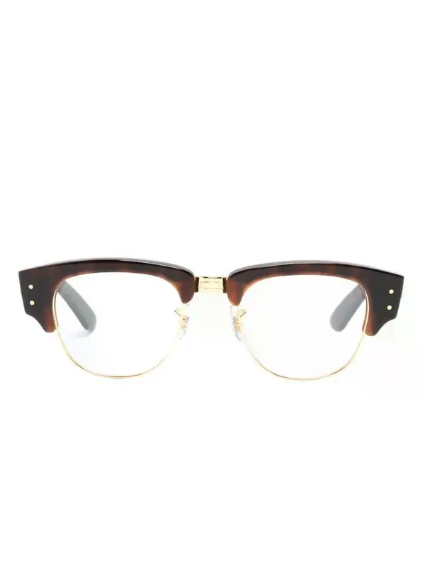 Ray-ban Mega Clubmaster Glasses - Brown