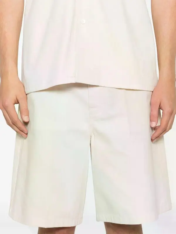 Marni Almond Beige Denim Shorts