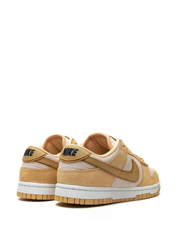 Nike Dunk Low Celestial Gold Suede Sneakers - Yellow