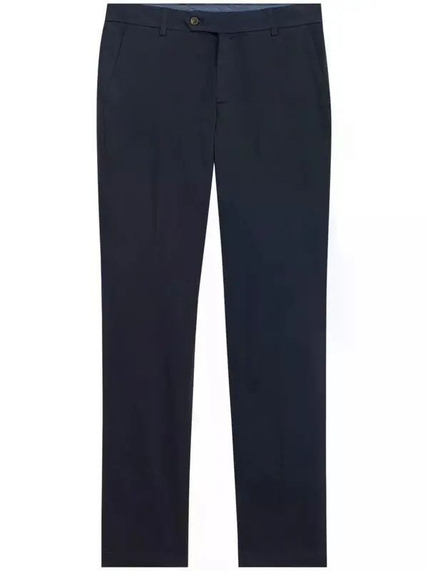 Brooks Brothers Straight-leg Chino Trousers - Blue