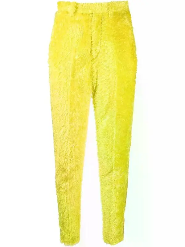 Undercover Textured High-waisted Trousers