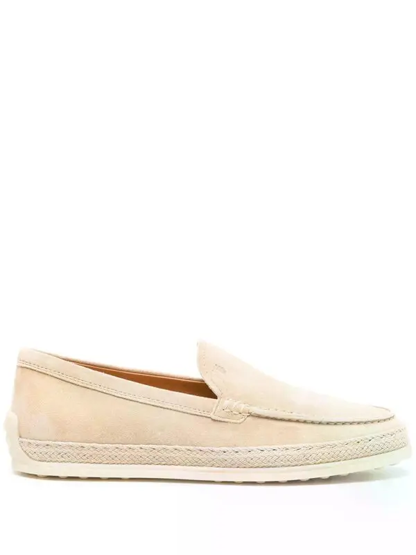 TOD'S Suede Slip-on Loafers