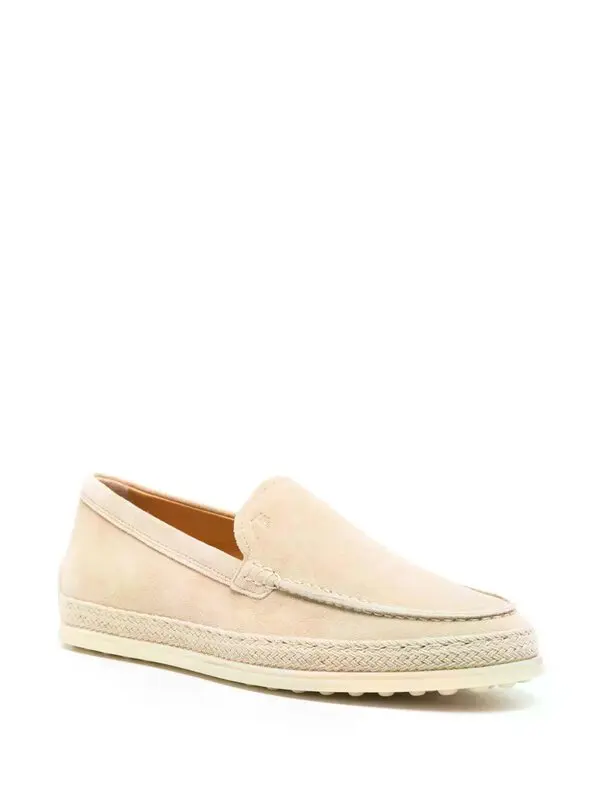 TOD'S Suede Slip-on Loafers