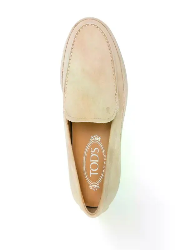 TOD'S Suede Slip-on Loafers