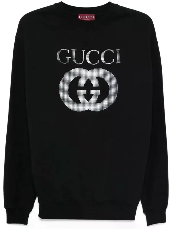 Gucci Interlocking G-appliqué Sweatshirt