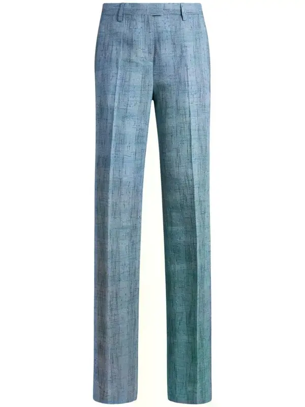 Etro Slub-textured Trousers