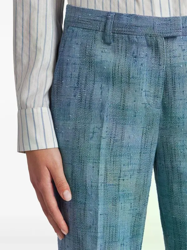 Etro Slub-textured Trousers