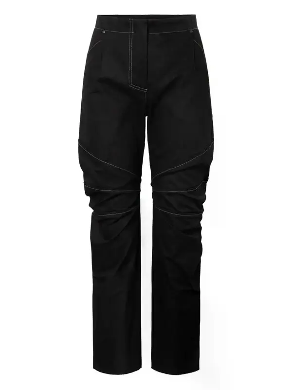 ELENA VELEZ Stacked Jeans - Black