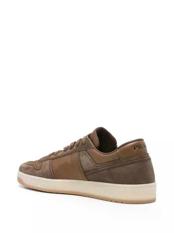 Prada Downtown Sneakers - Brown