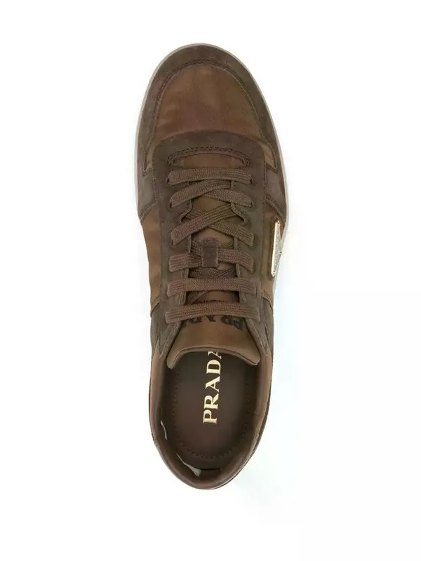 Prada Downtown Sneakers - Brown