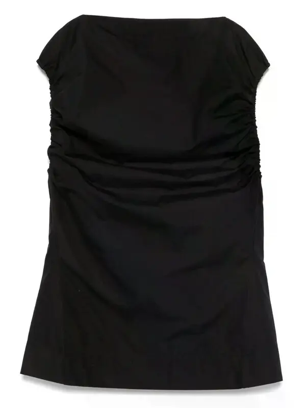 TOTEME Sleeveless Gathered Top
